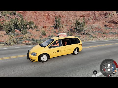 BeamNG.drive - Taxi driver Job Taxi Game
