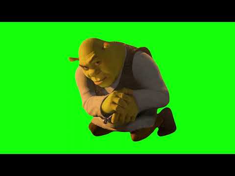Green Screen Shrek Rizz Meme