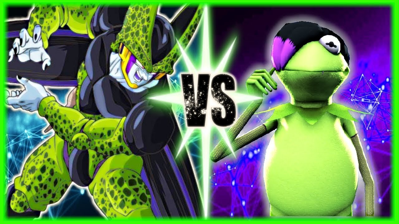Perfect Cell Vs Emo Kermit (Universe 6)