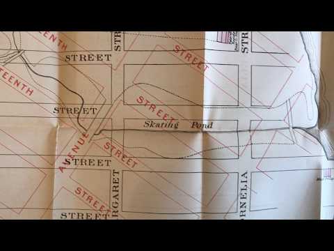 New York city plan Bouwery map 1862 East River 6th-16th streets