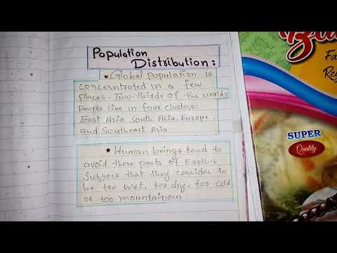 What Is Population Distribution