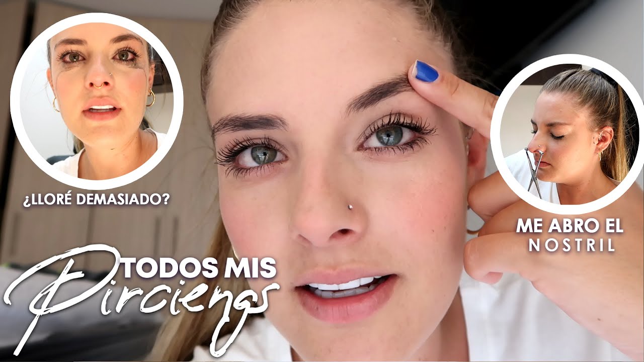 ME ABRÍ UN NUEVO PIERCING + TAG DE PIERCINGS Y MI EXPERIENCIA| Daniela Arango A