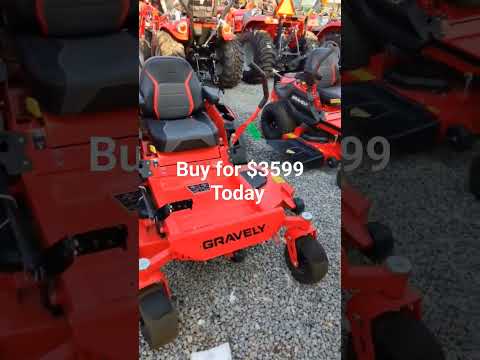 Experience Unparalleled Precision with Gravely Zero Turn Mowers at Ocala Tractor.