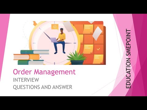 Order Management Interview Questions and Answer Version 1