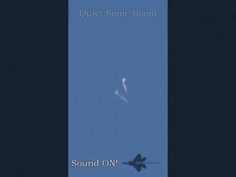 NASA Sonic Boom Demo - Aerospace Valley Airshow 2022.