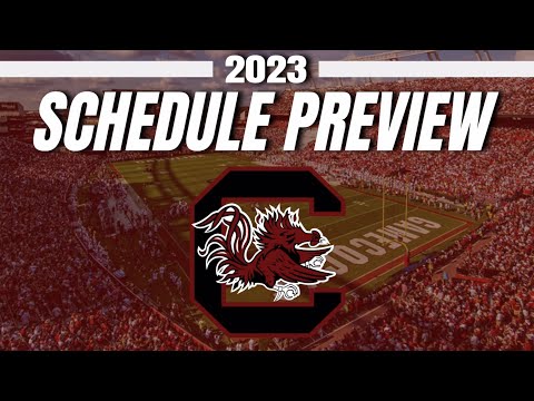 South Carolina 2023 College Football Schedule Preview! - Gamecocks Early Predictions