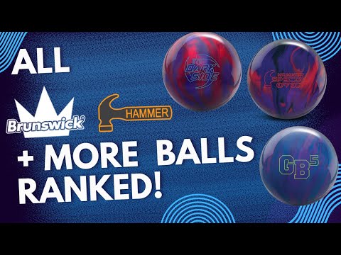 Brunswick, Hammer, and ALL B7 BOWLING BALLS RANKED! Categorization of ALL B7 Bowling Balls