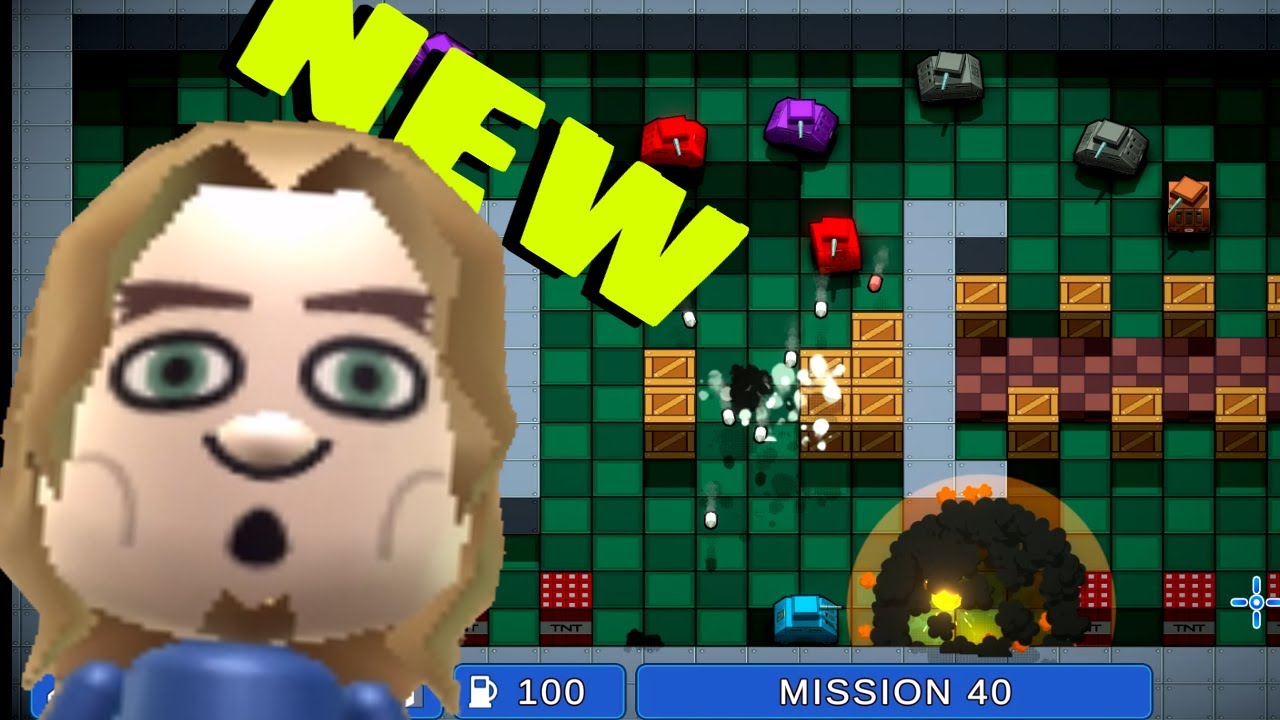 NEW TANKS GAME! w/ Commentary (Tiny Toy Tanks: Chapter 1)