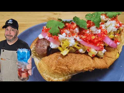 The Flamin' Elote Crunch Brat