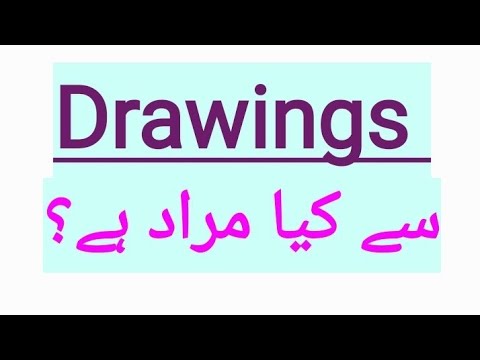 What is Drawings in Urdu/Hindi