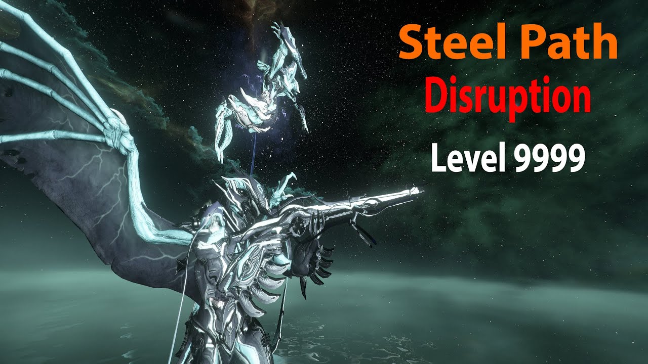 Warframe Steel Path Solo Disruption Cap level 9999 | ZEPHYR PRIME + VECTIS PRIME & Builds!