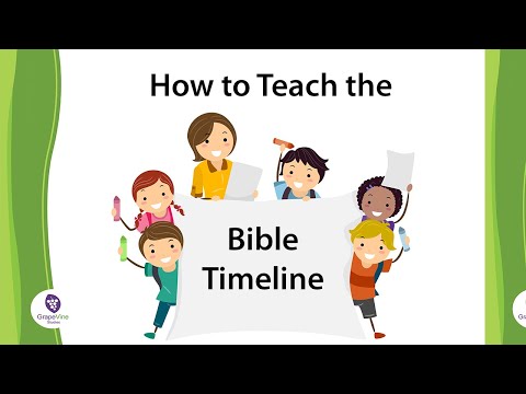 How to Teach the Bible Timeline