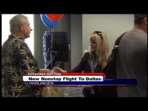 Direct flights to Dallas from VIA in Harlingen