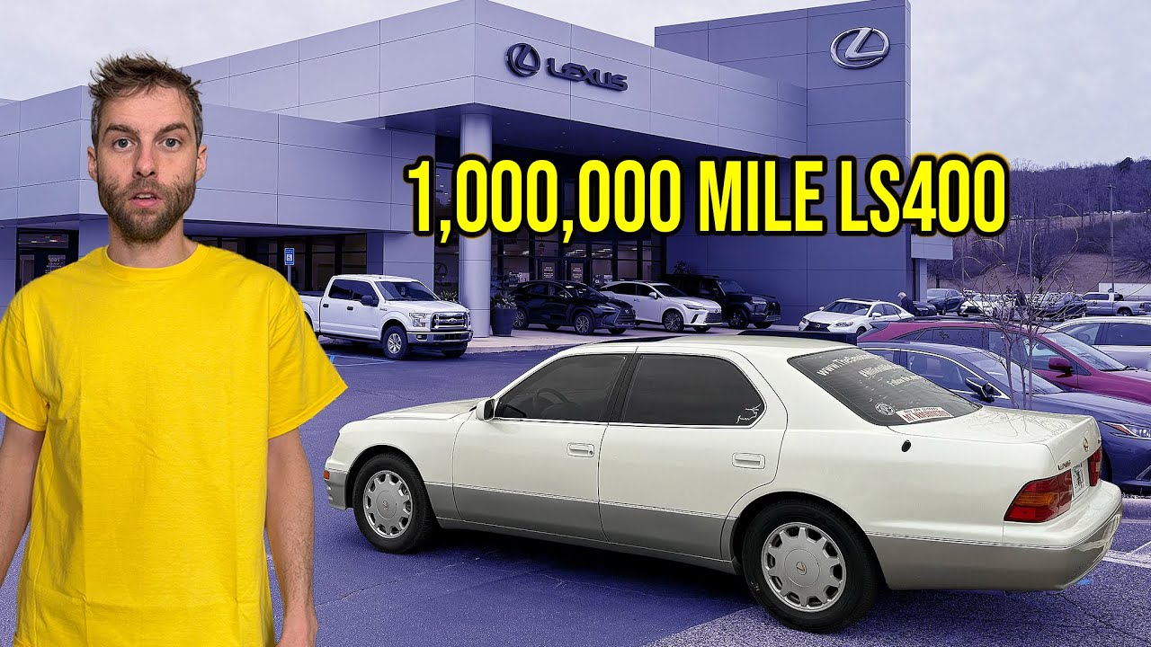 Car Tinsmith Restores an LS 400 Sedan With One Million Miles, Now Lexus ...