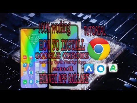 HOW TO INSTALL CHROME ON HUAWEI Y6 P in App Go APP