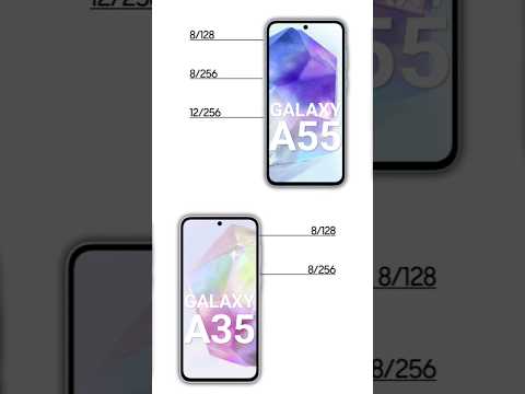 Galaxy A55 5G Vs A35 5G - Price Comparison