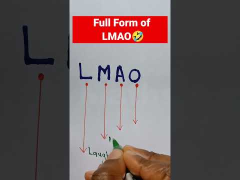 Full form of LMAO 🤣#shorts #fullform #lmao