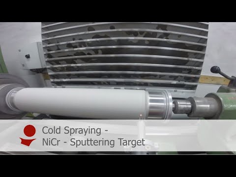NiCr - Sputtering Target - Made by Cold Spray