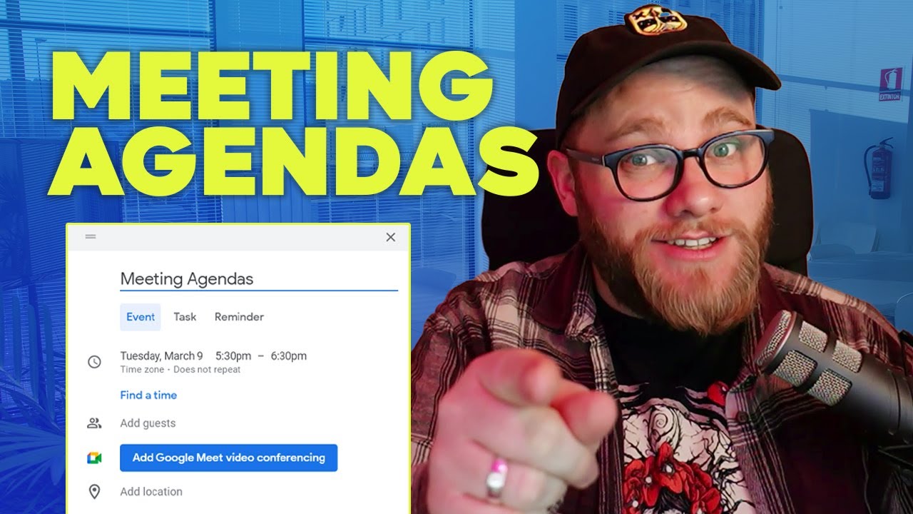 The Importance of Agendas for Meetings