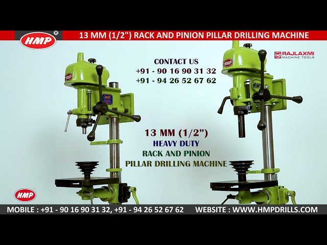 Pillar Drilling Machines - HMP-03 13mm Chuck Type Pillar Drill Machine ...
