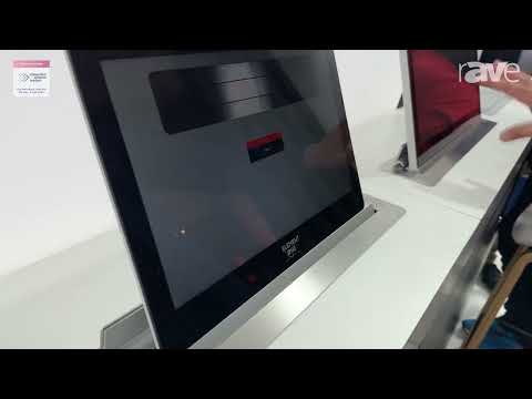 ISE 2024: Element One Showcases CONVERS BLADE 156 and CONVERS GT 240 Retractable Monitors