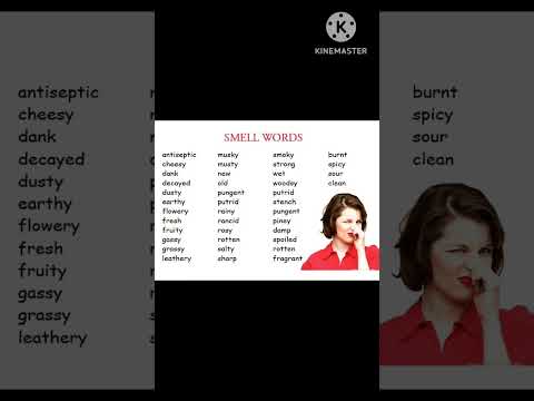smell words ! daily use English sentences ! vocabulary