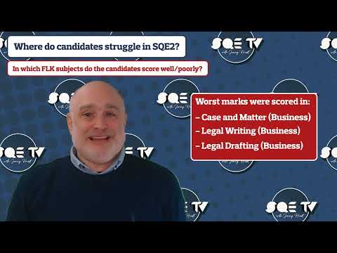 Where do students struggle most in SQE2?