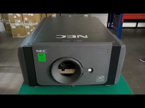 NEC NC 900C cinema projector,About 9000 lumens.two mercury lamps,fit for the small screen.