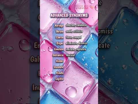 Speak English Fluently: Master Synonyms!