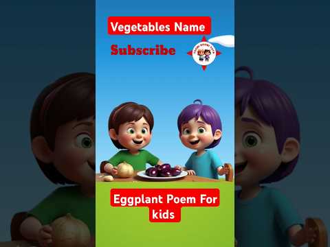 #eggplant|@ToobiDoobiTata|Vegetables Name in English|Vegetables Name For kids|