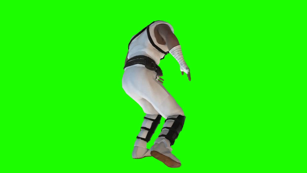 Storm Shadow walk animated back chroma