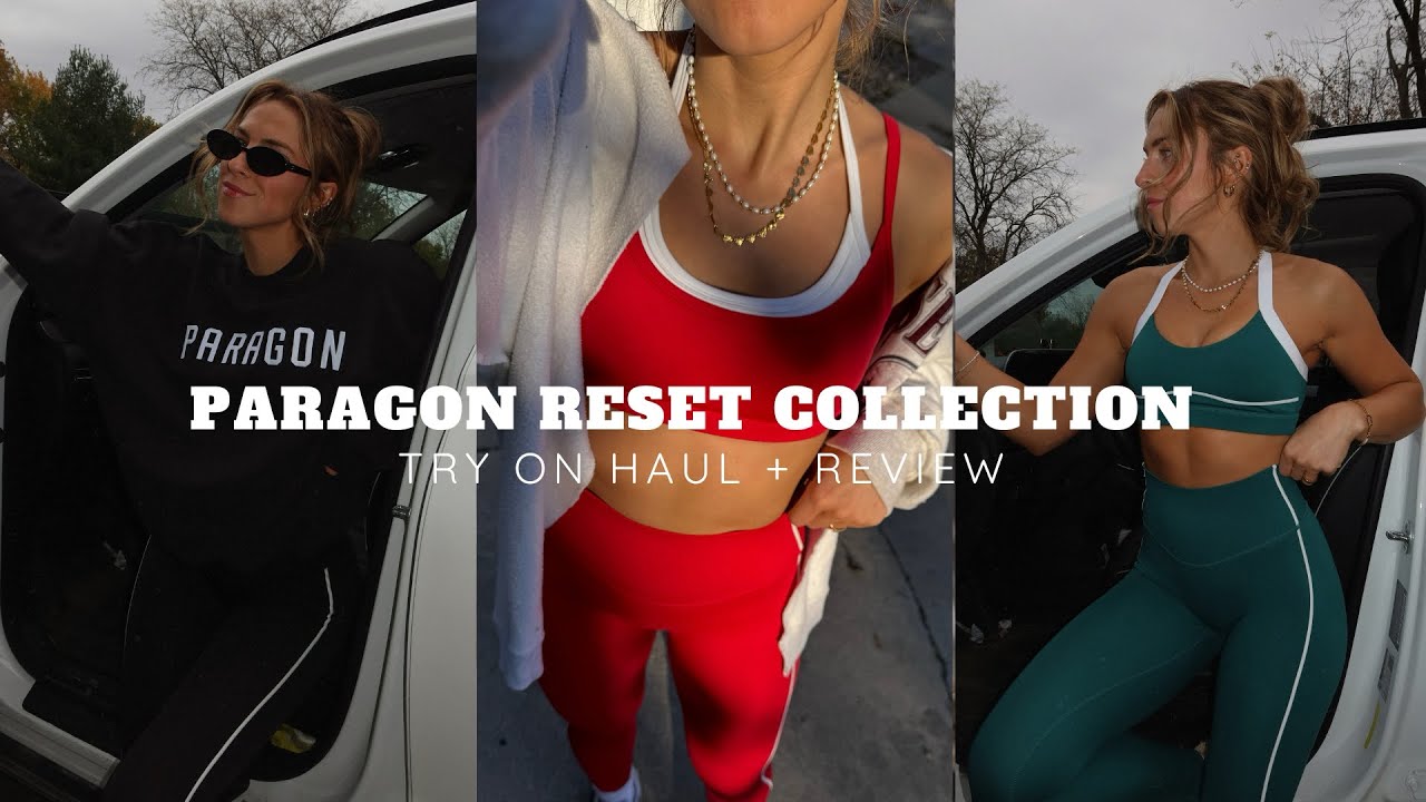 paragon fitwear reset collection try-on haul 🧦☁️✨