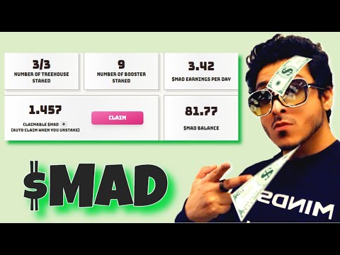 $MAD Token and MM Treehouse: Earn Passive Income by Staking NFTs 🎣