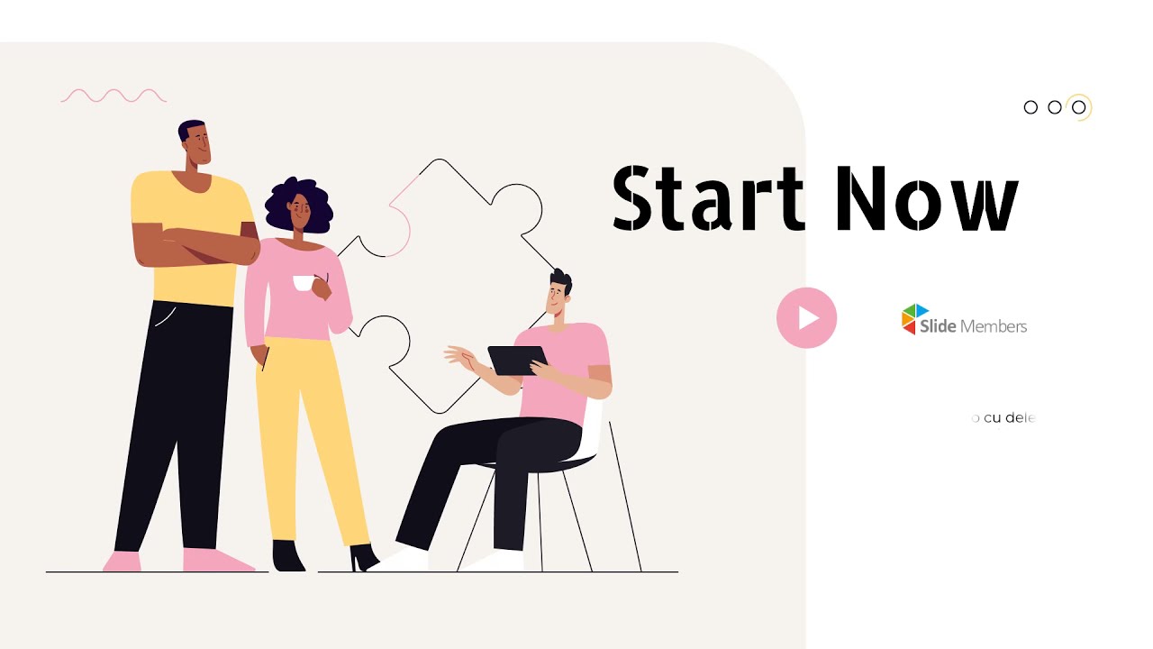 Collaboration Business Service PPT Animated Presentation