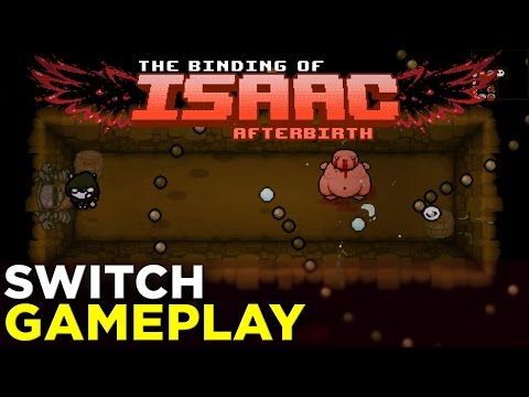 The Binding of Isaac Afterbirth+ on NINTENDO SWITCH! 24 Minutes of Gameplay @ GDC 2017