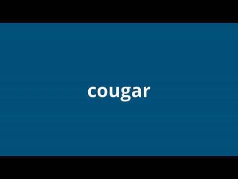 what is the meaning of cougar
