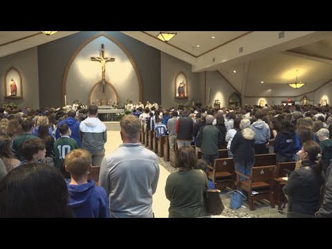 Bay Village honors memory of boys lacrosse player Dylan Veselic at prayer service