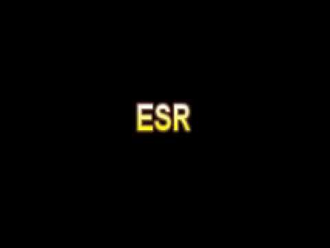 What Is The Definition Of ESR - Medical Dictionary Free Online