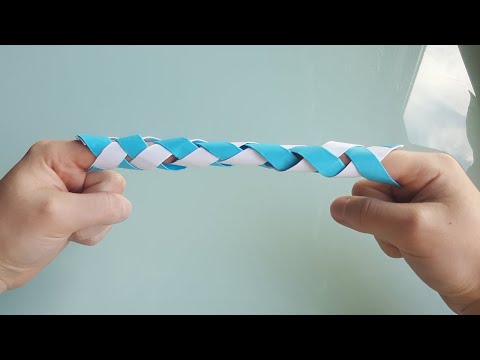 How To Make A Chinese Finger Trap - Origami