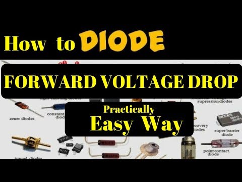how to determine forward voltage drop of diode