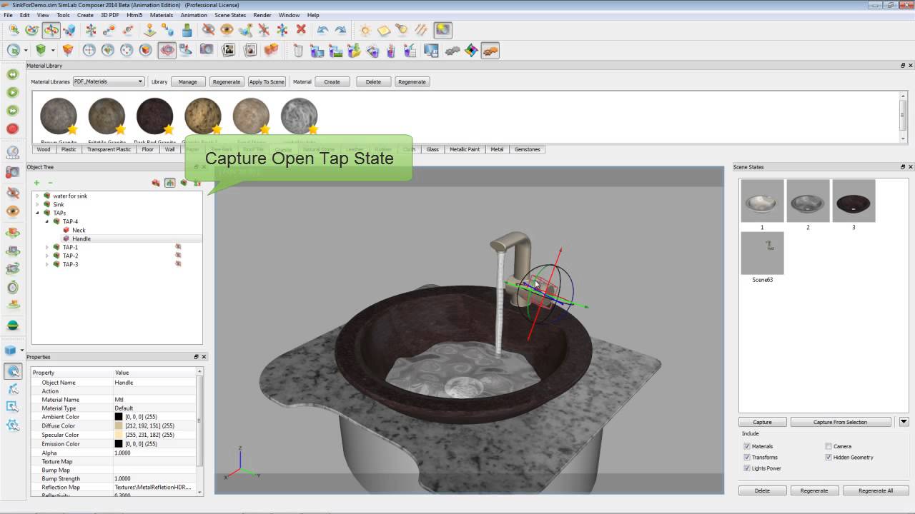 Interactive 3d simplified