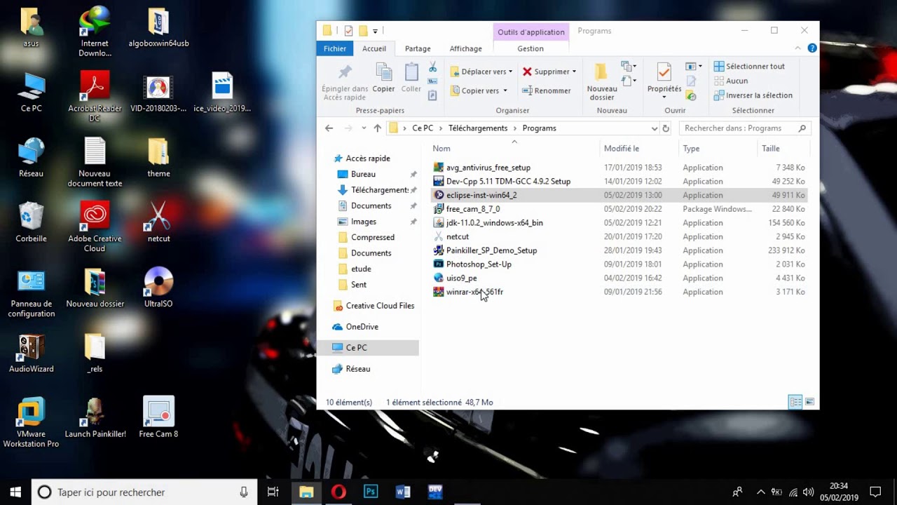Fix probleme in eclipse the required 64 bit java virtual machine could not be found