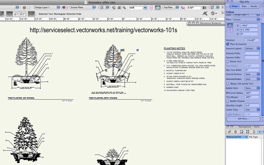 Using the Callout Tool - Keynotes