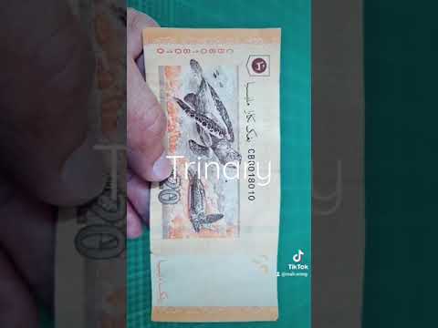 Rare & collectible trinary serial numbers Malaysia 20 ringgit