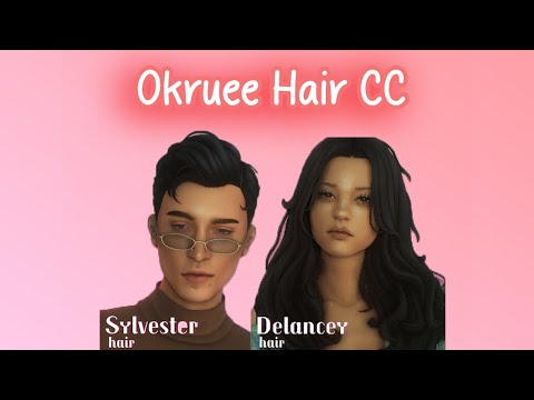 All Okruee Sims 4 Hair CC โ Unique, Stylish & Iconic Hairstyles!