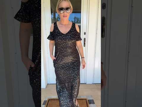 Maxi dress. Summer dress. Amazon dresses. Amazon fashion. Cold shoulder outfit. Casual dress. Outfit