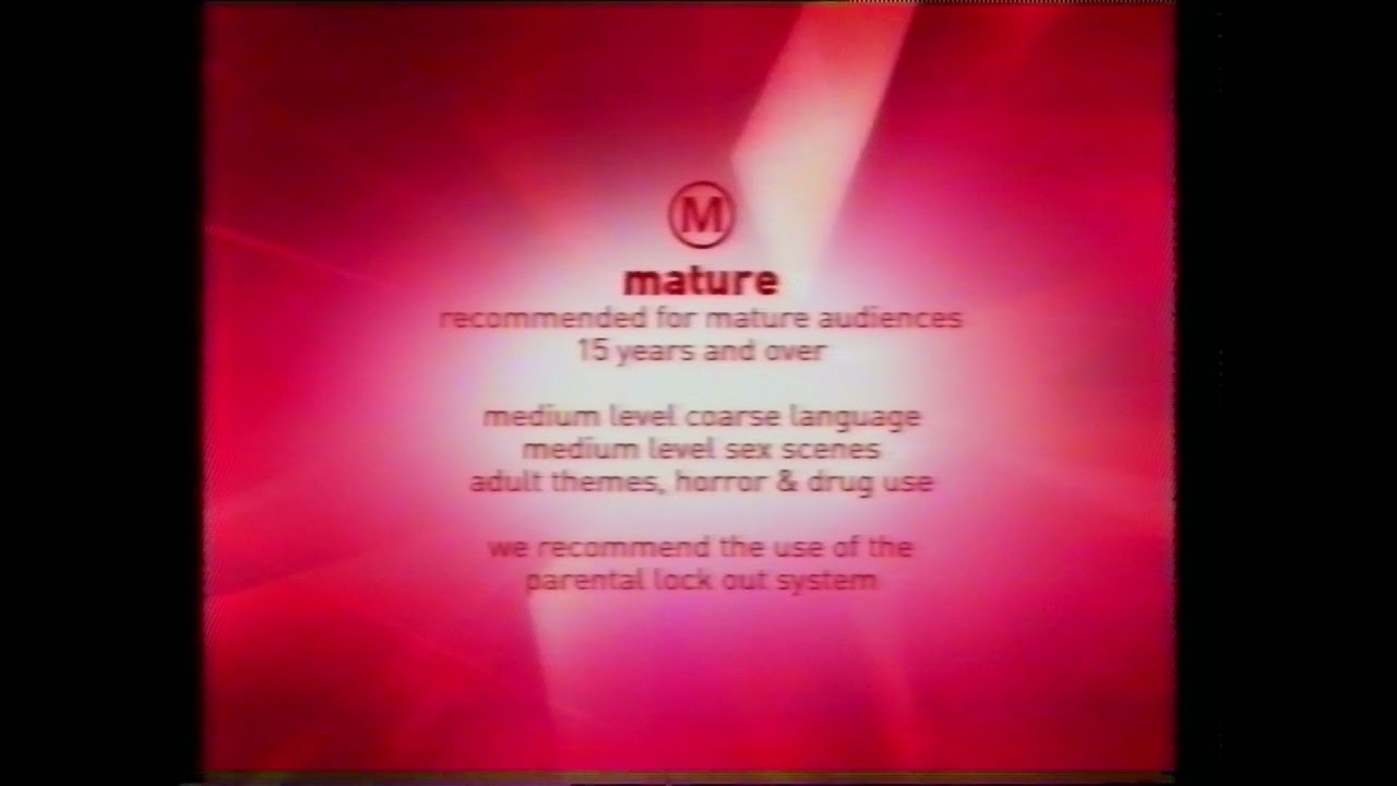 The Comedy Channel - M Classification Warning (2003)
