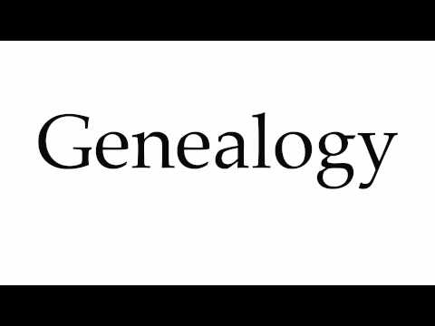 How to Pronounce Genealogy