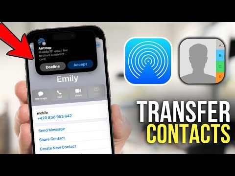 Move iPhone Contacts Fast — No Apps, No iCloud Needed!