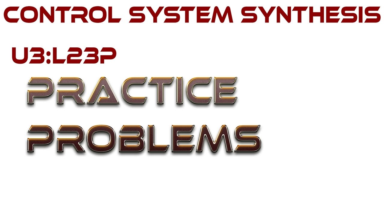 L23P:  Practice Problems